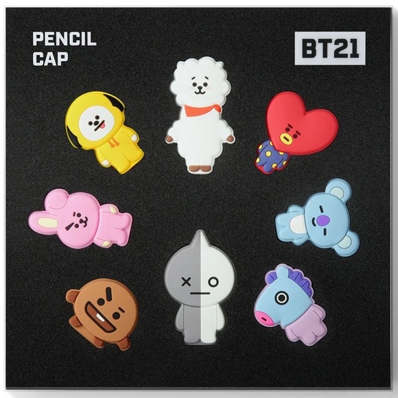 bt21 | Office | Bts Bt2 Pencil Cap | Poshmark